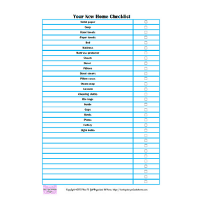 17 Items You Need For Day One In Your New Home