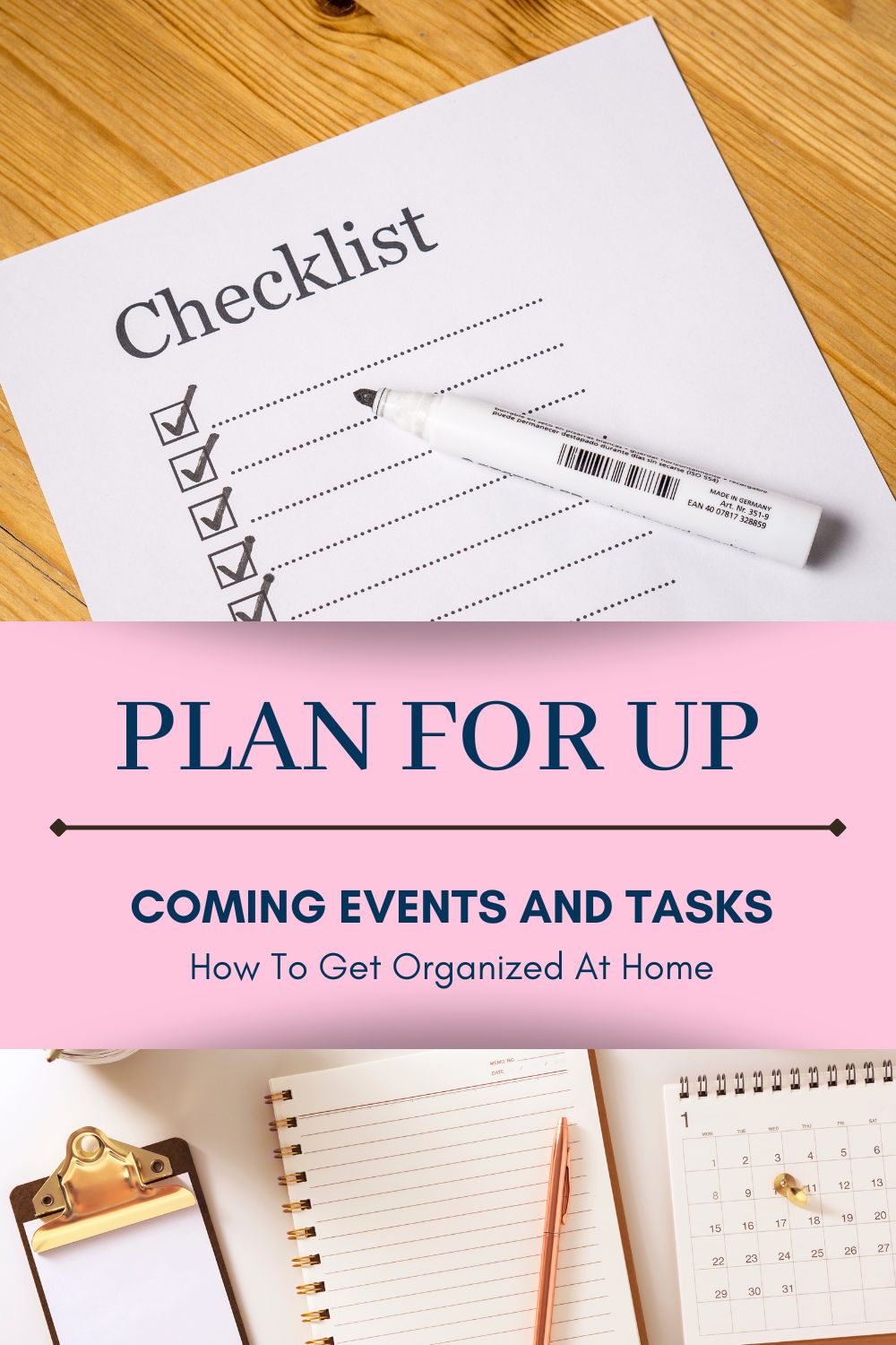 Create A Simple Home Management Checklist