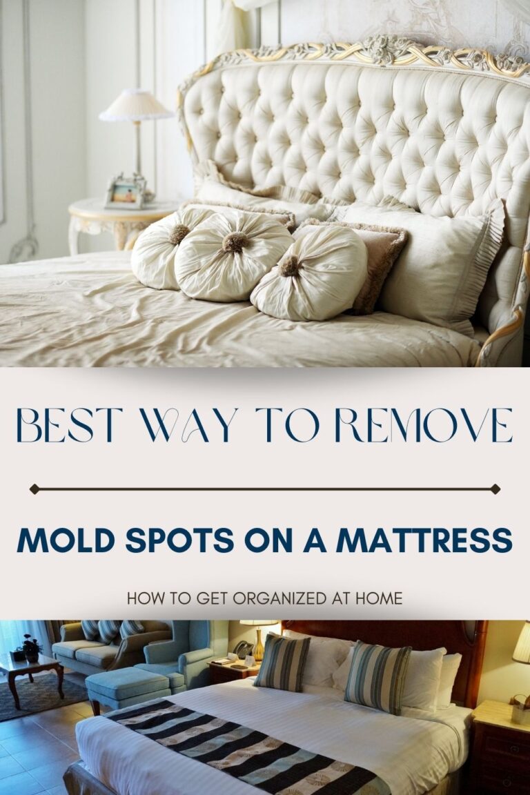 How To Remove Mold Spots On A Mattress