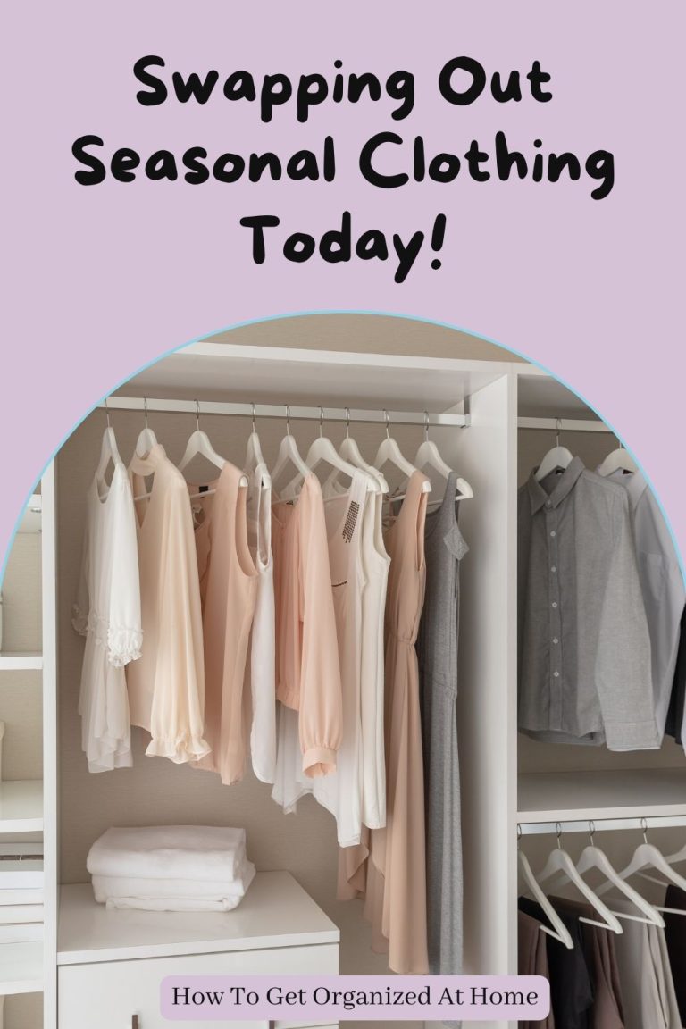 Small Closet Tips for Swapping Clothes Out Seasonally - How To Get ...