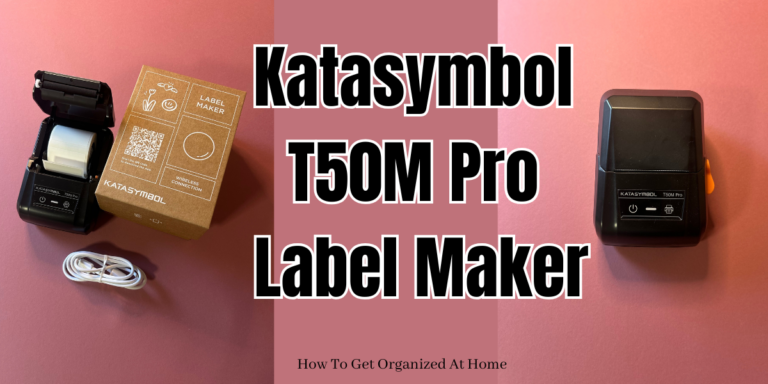 Katasymbol T50M Pro Review: Smart Thermal Label Maker for Home & Office