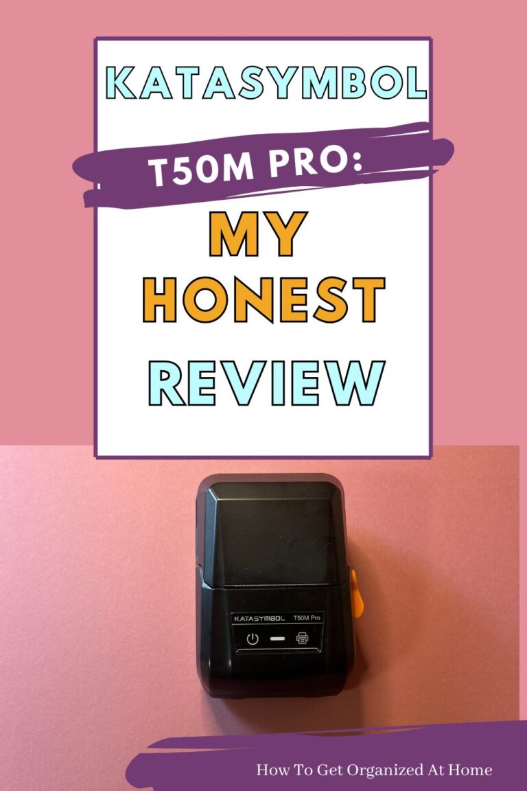 Katasymbol T50M Pro Review: Smart Thermal Label Maker for Home & Office