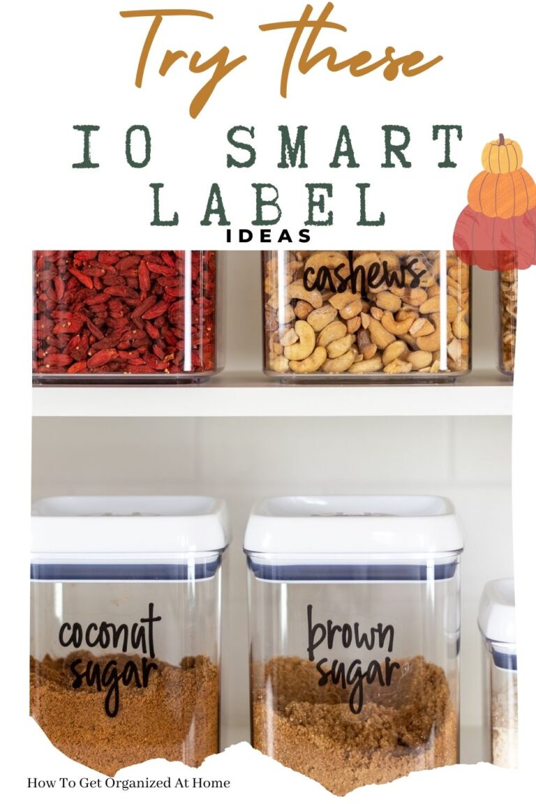 10 Creative Label Ideas To Organize Your Home - How To Get Organized At ...